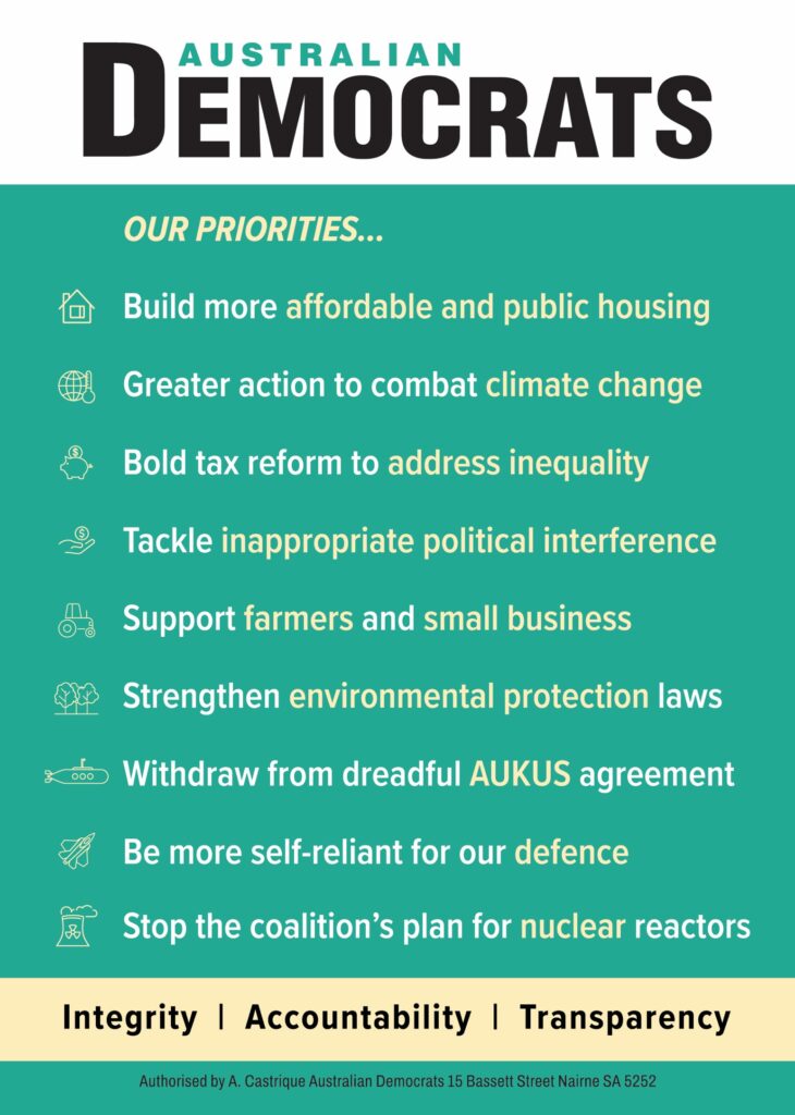 How to vote Australian Democrats – AUSTRALIAN DEMOCRATS